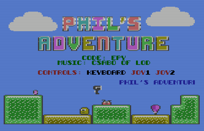 Phil’s Adventure (2025, Epy / Csabo) – THE UNIVERSE OF COMMODORE PLUS/4